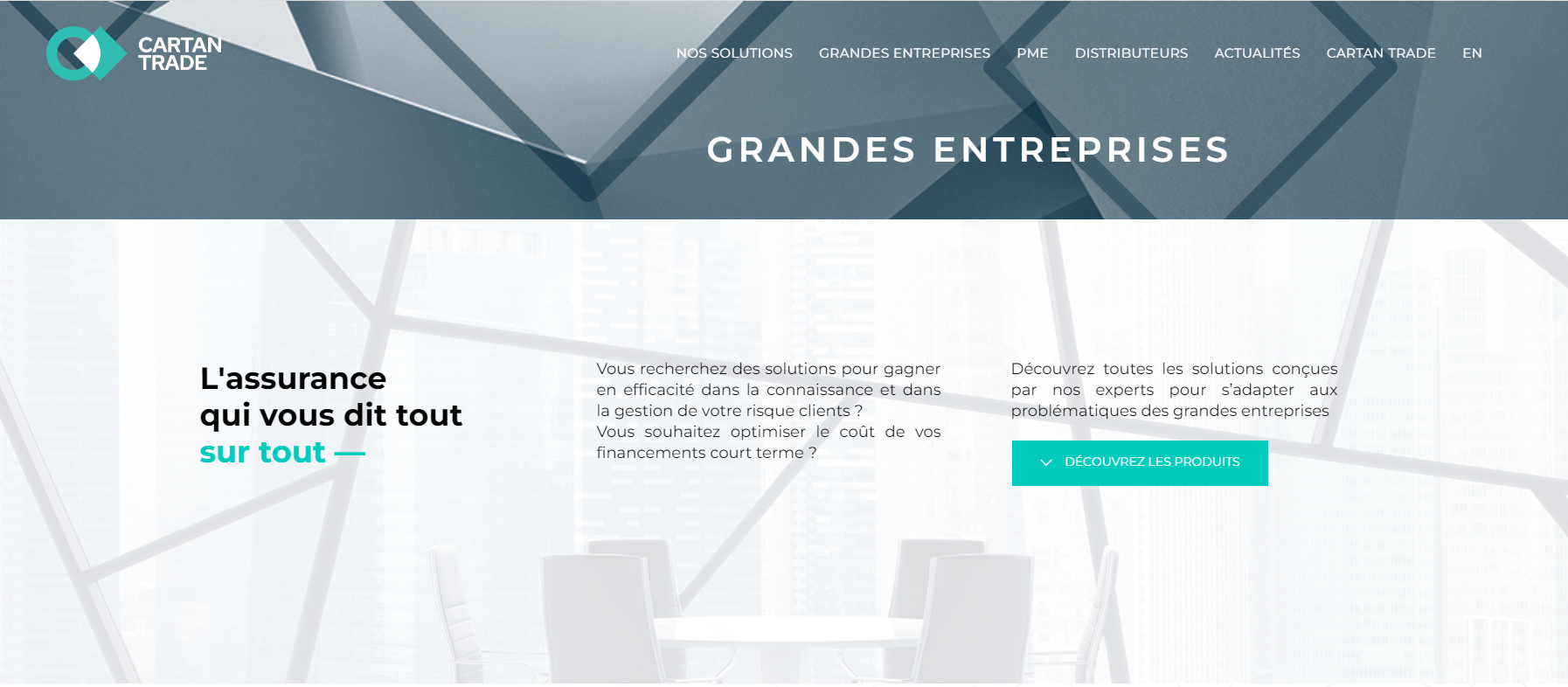 Grandes Entreprises - Cartan Trade